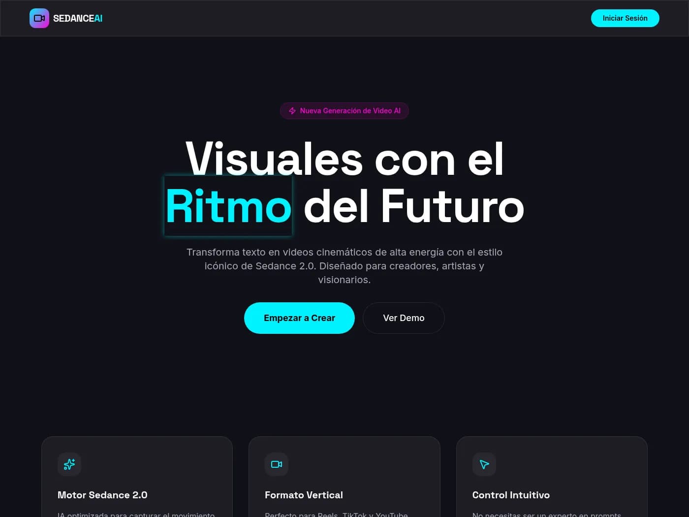 Sedance Video AI