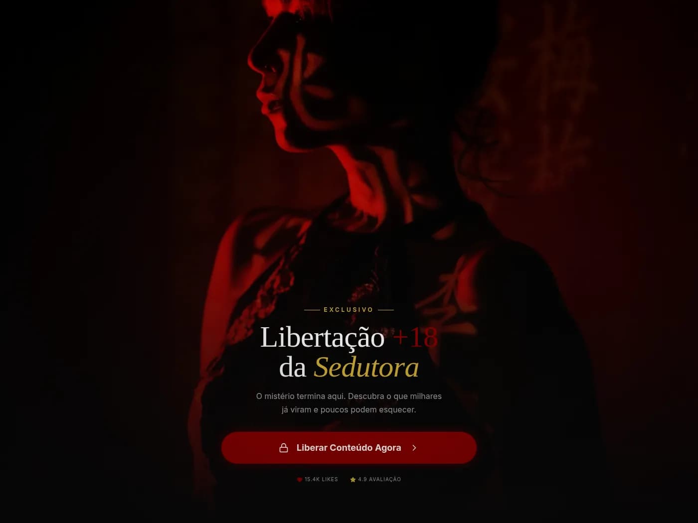 Libertação Sedutora Landing