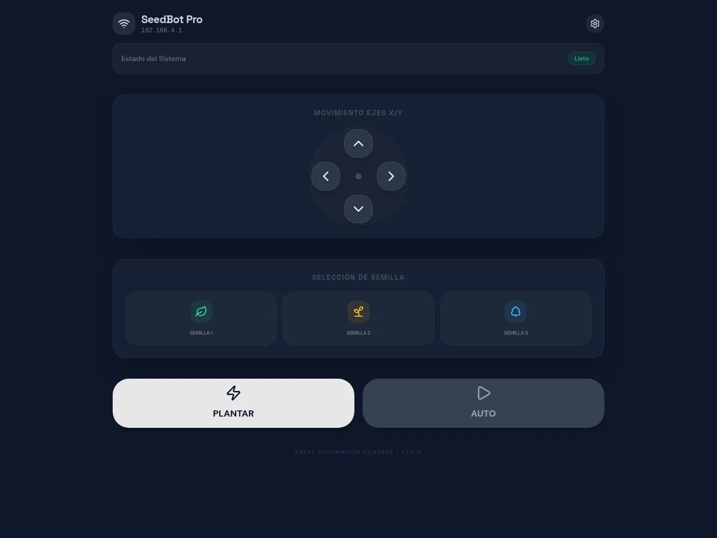 SeedBot Control App