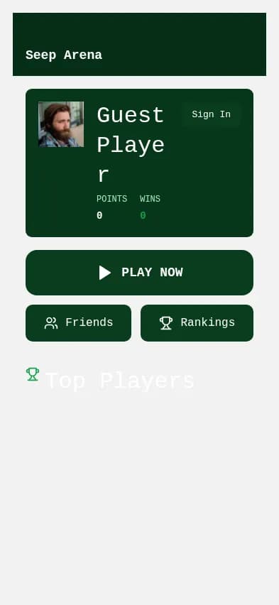 Seep Multiplayer Arena