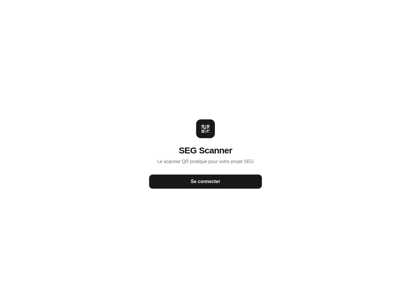 SEG Practical QR Scanner