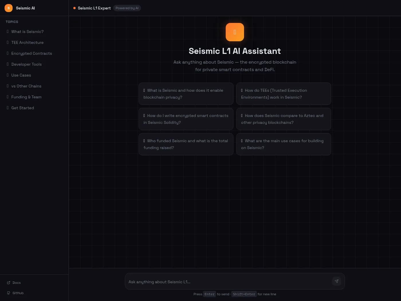 Seismic L1 Chatbot