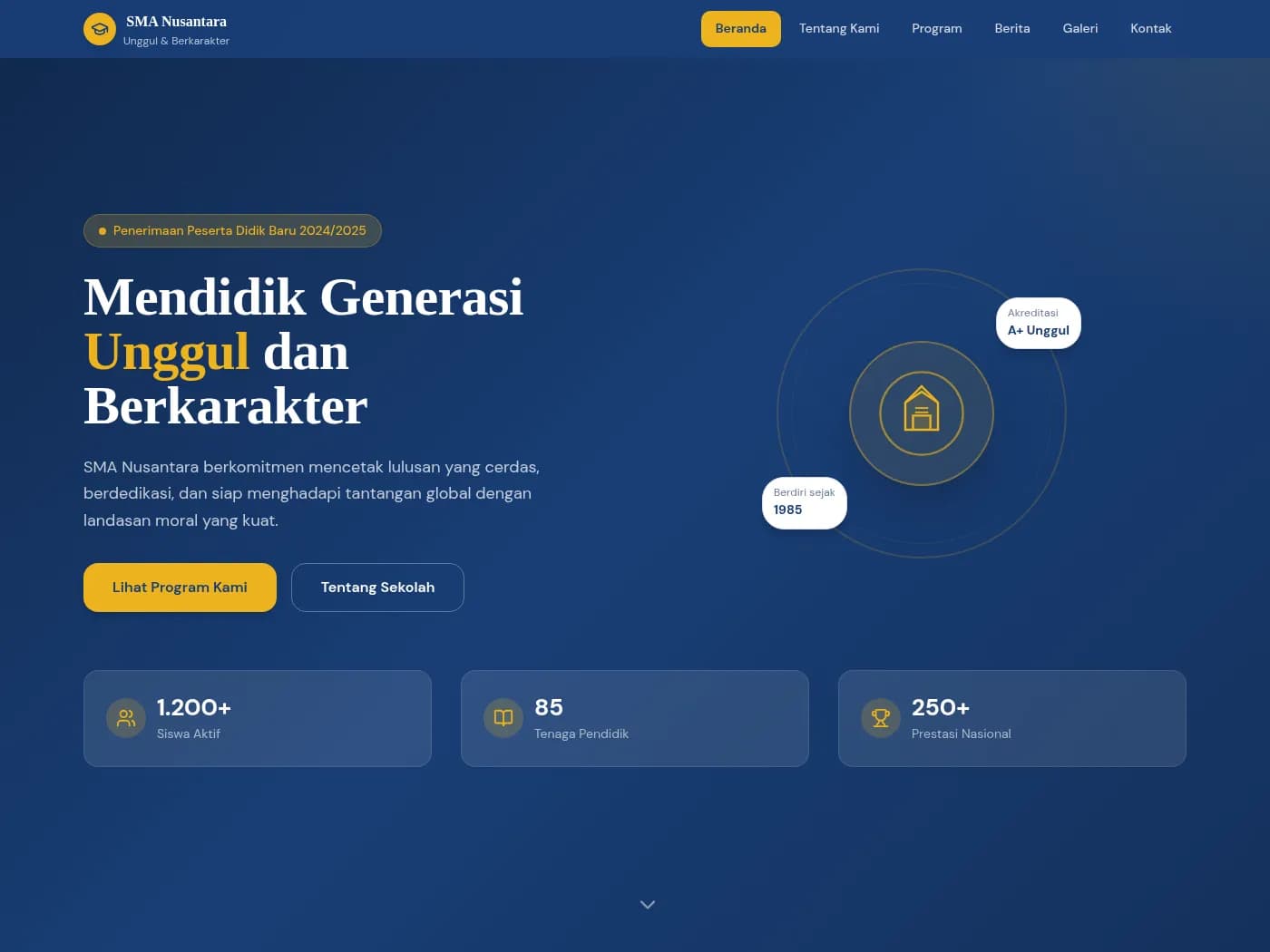 Sekolah Web Portal
