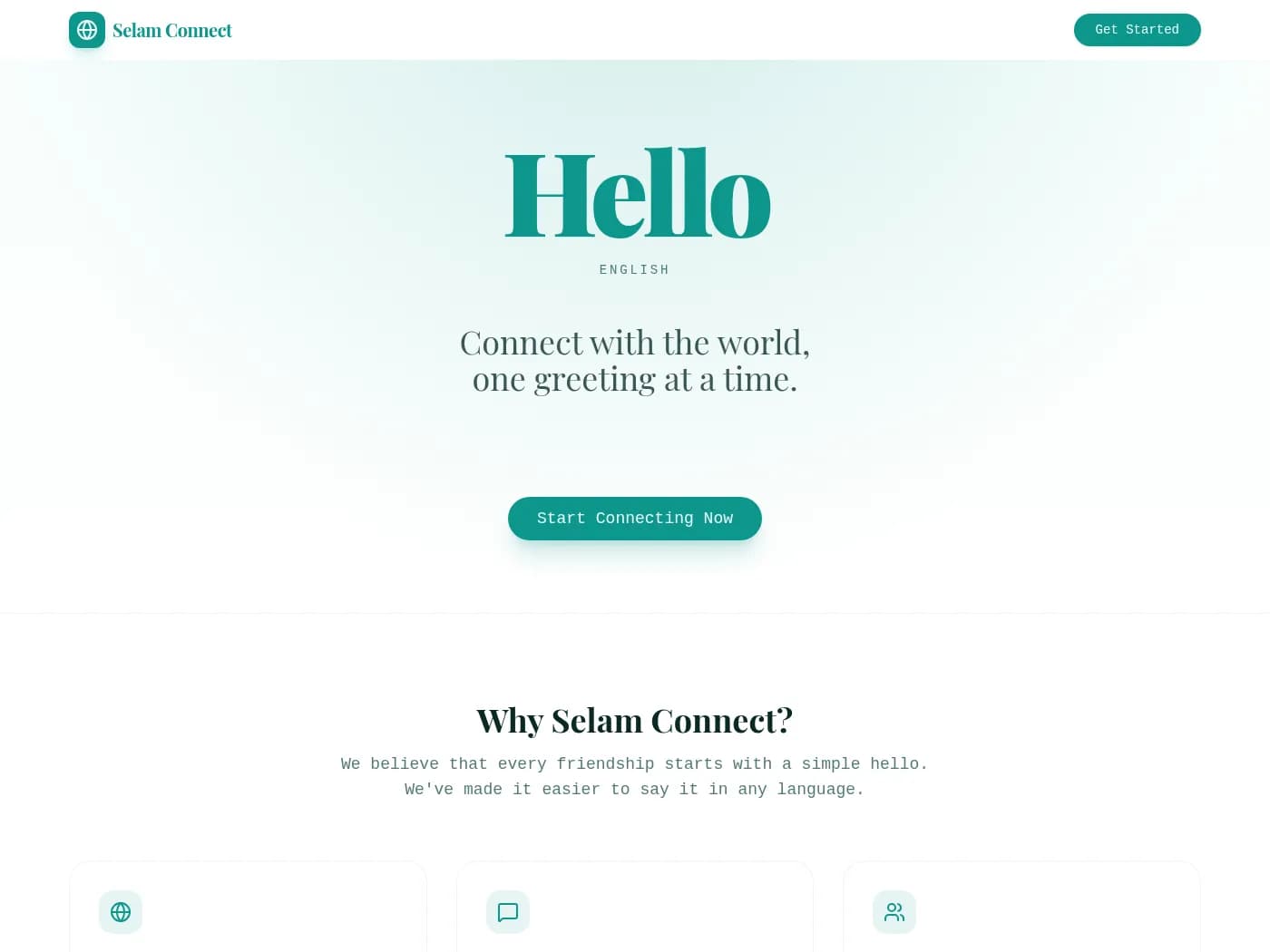 Selam Connect