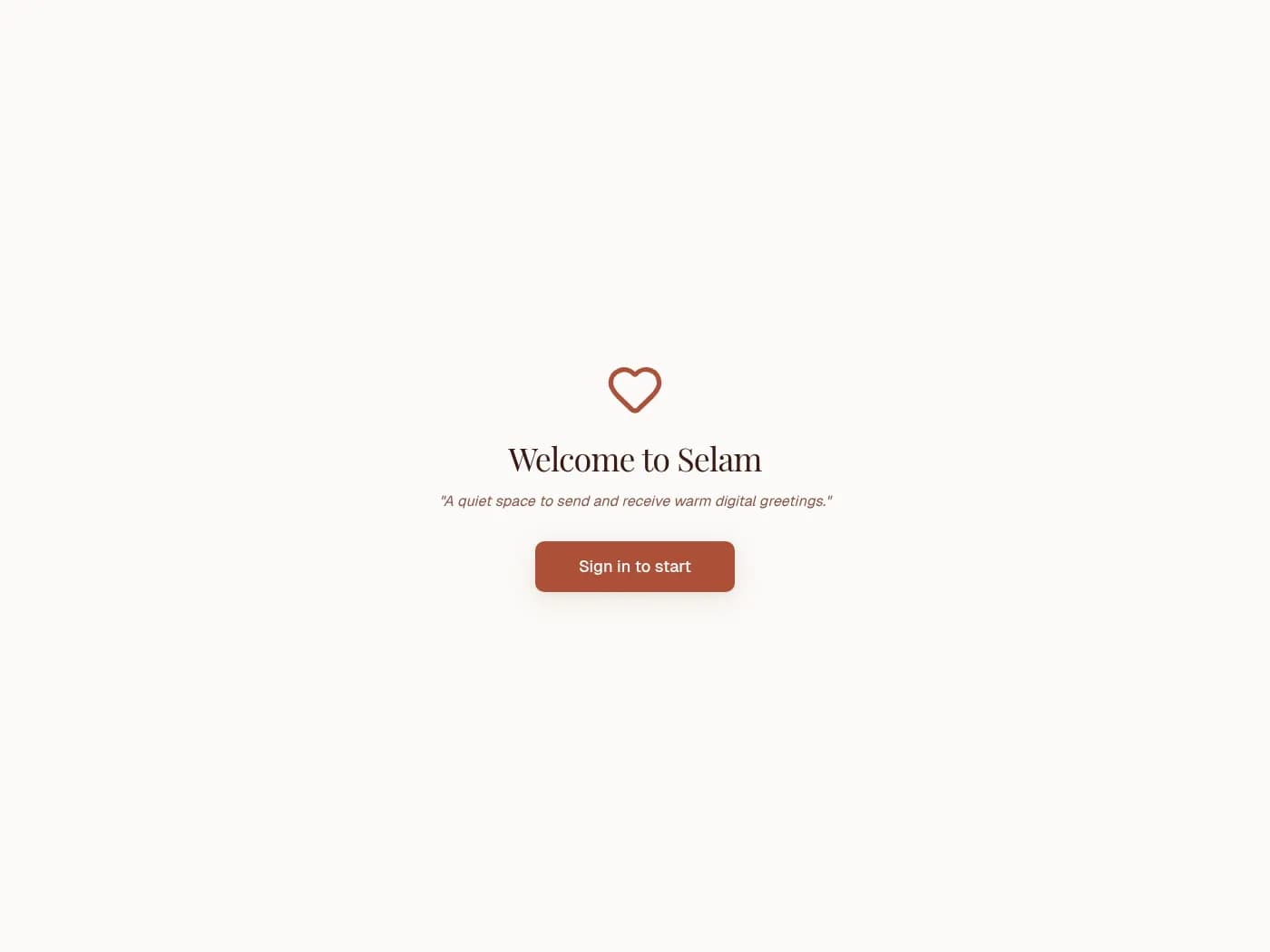 Selam Greetings