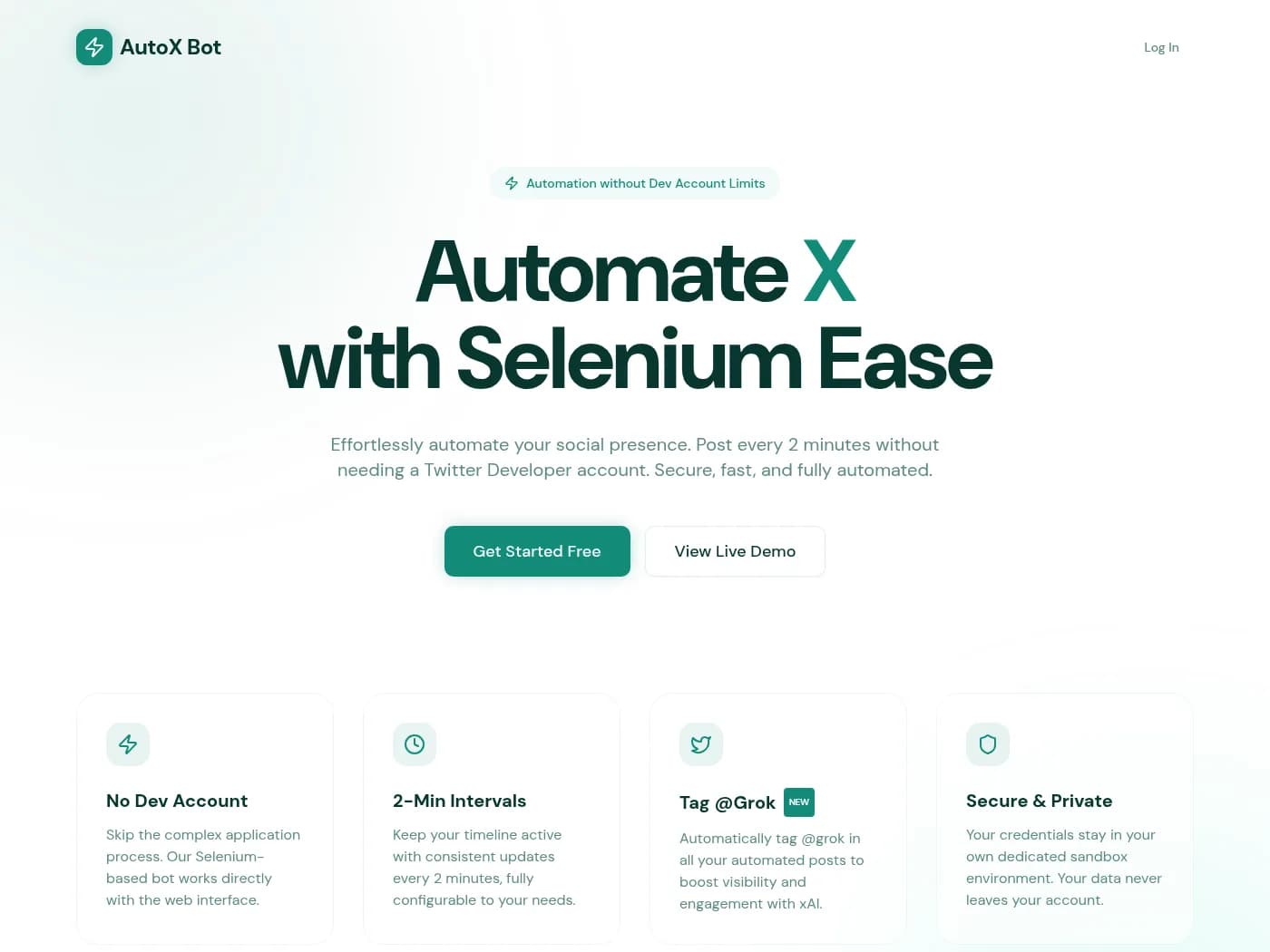 AutoX Tweet Bot