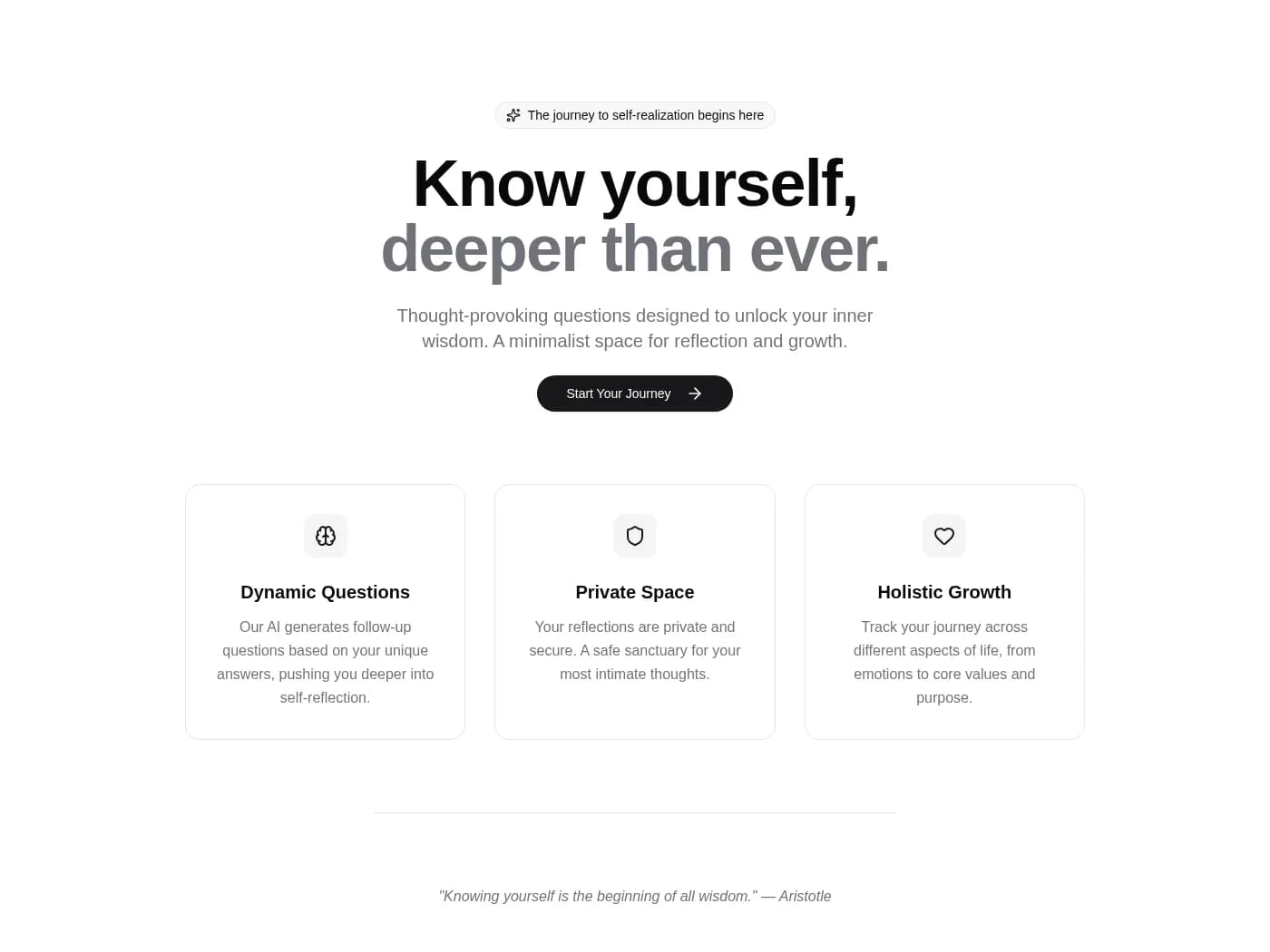 KnowYourself App
