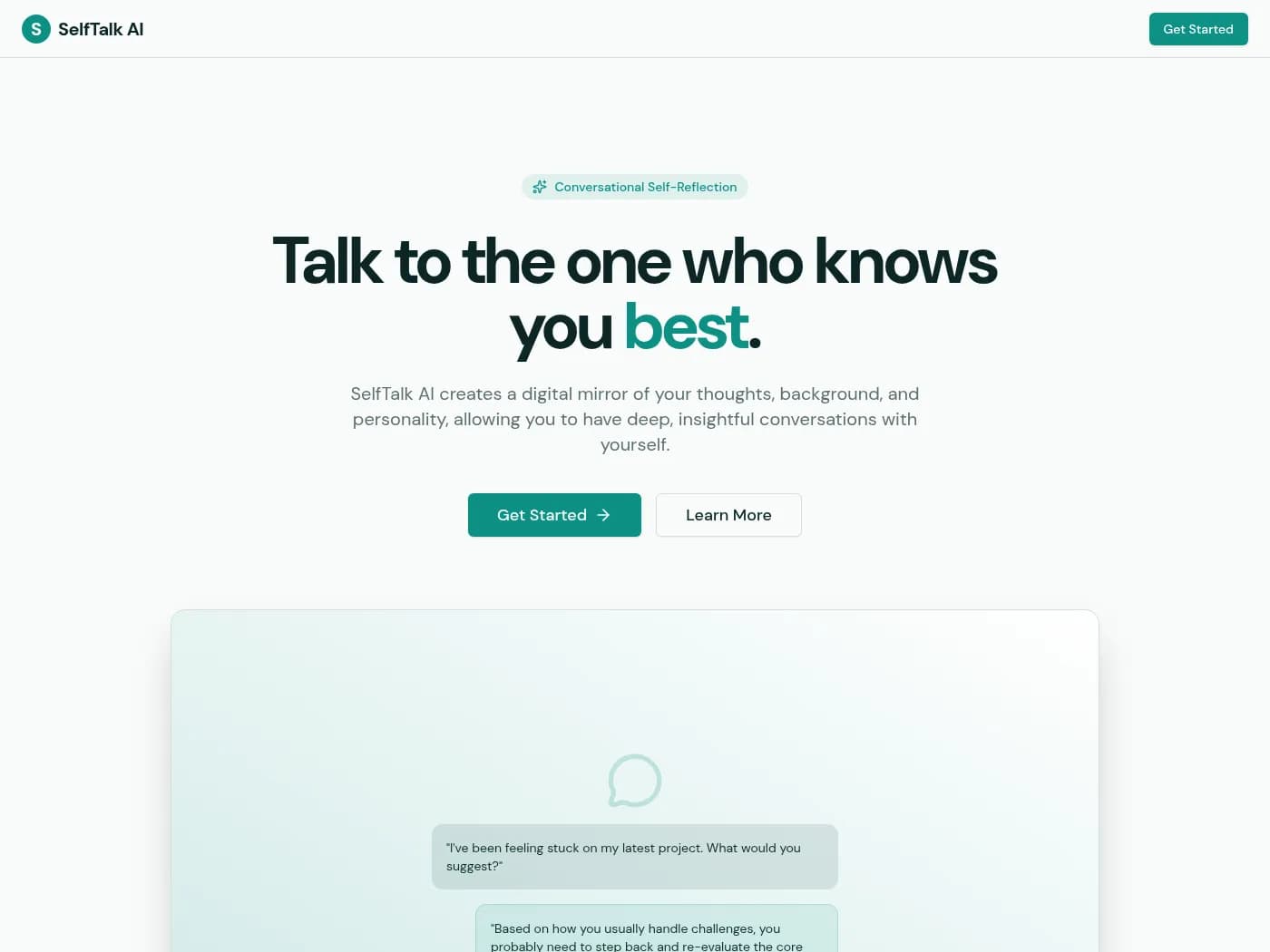 SelfTalk AI