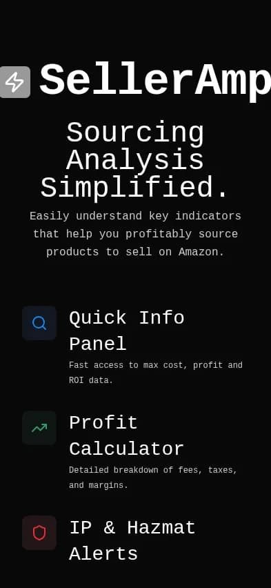 SellerAmp Clone