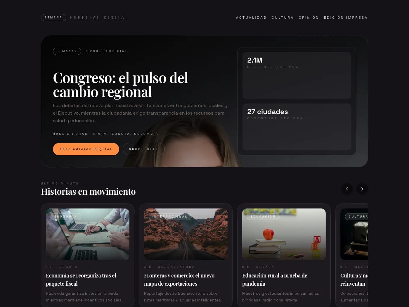 Semana Clone Web