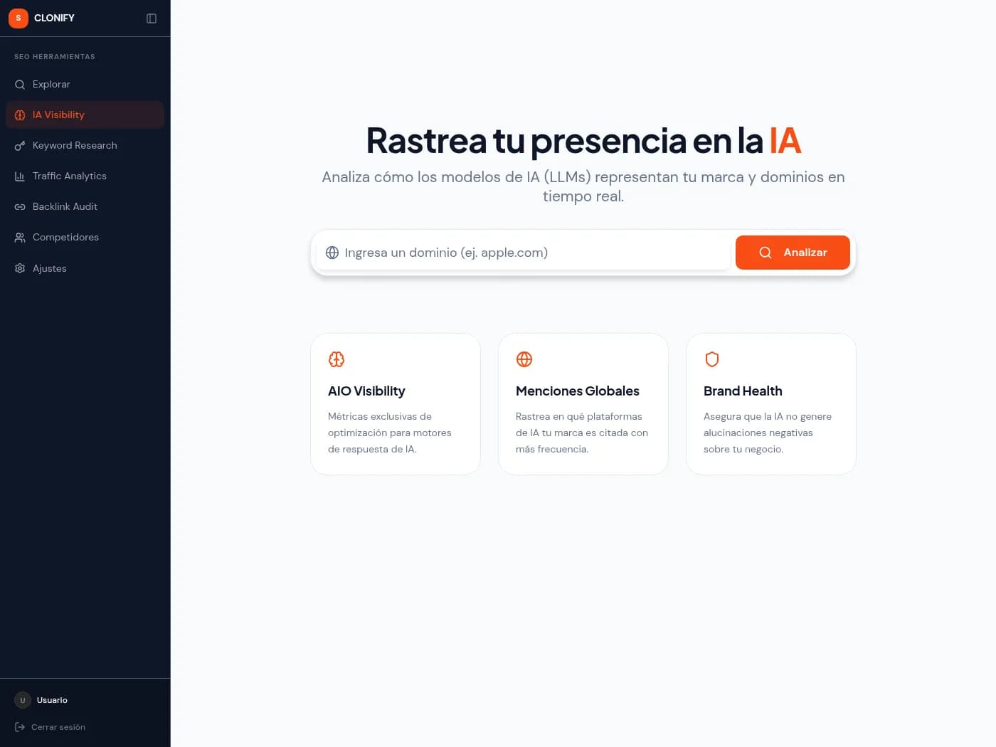 SEMrush Clonify