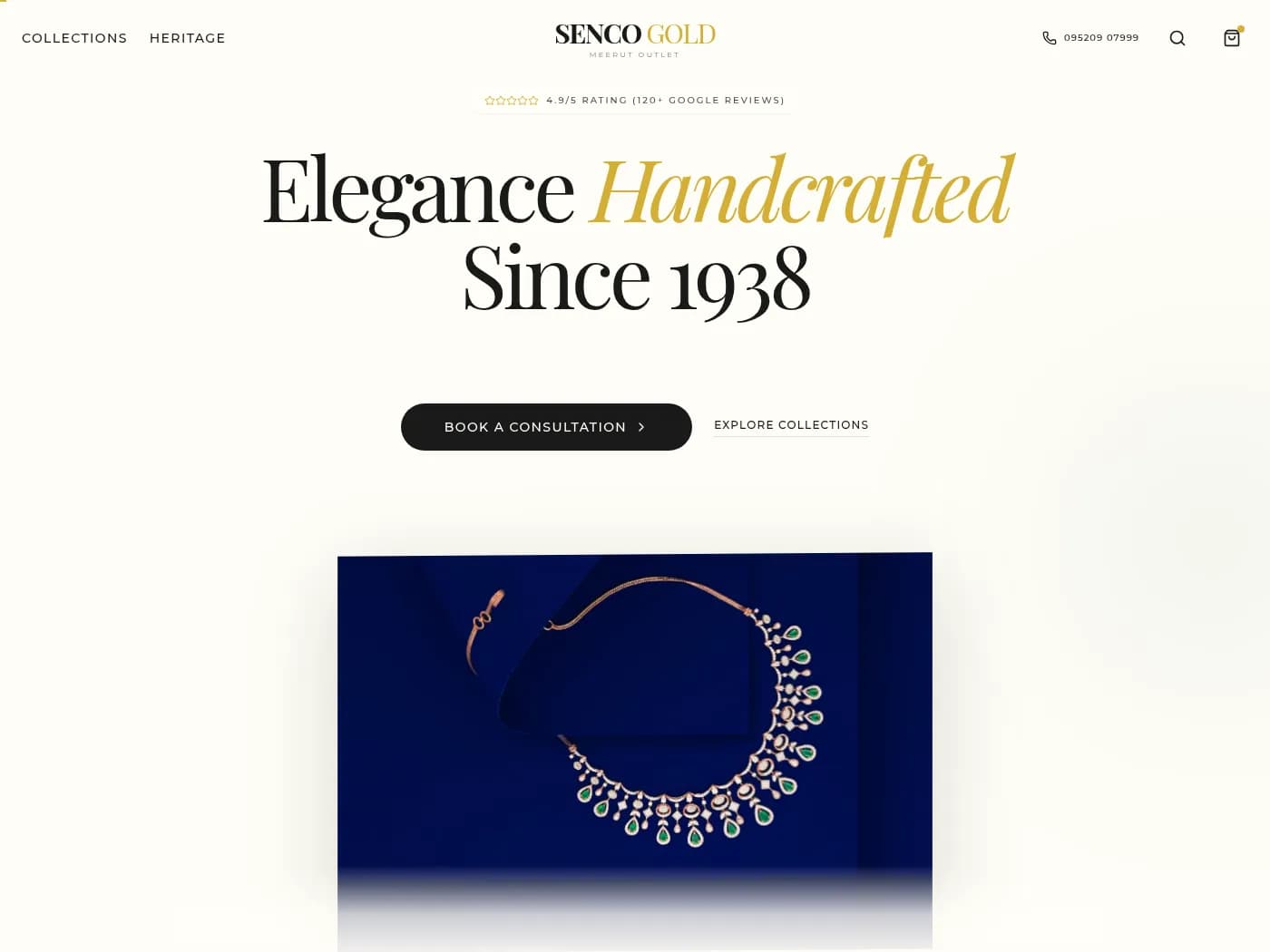 Senco Gold Luxe Landing