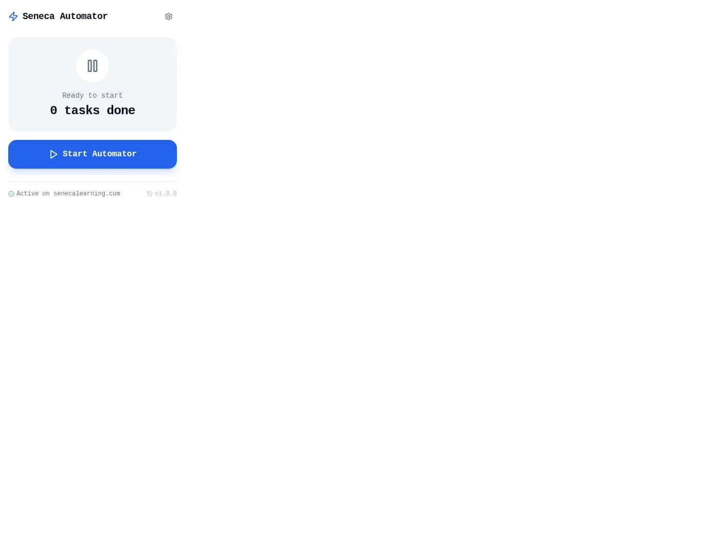 Seneca Task Automator