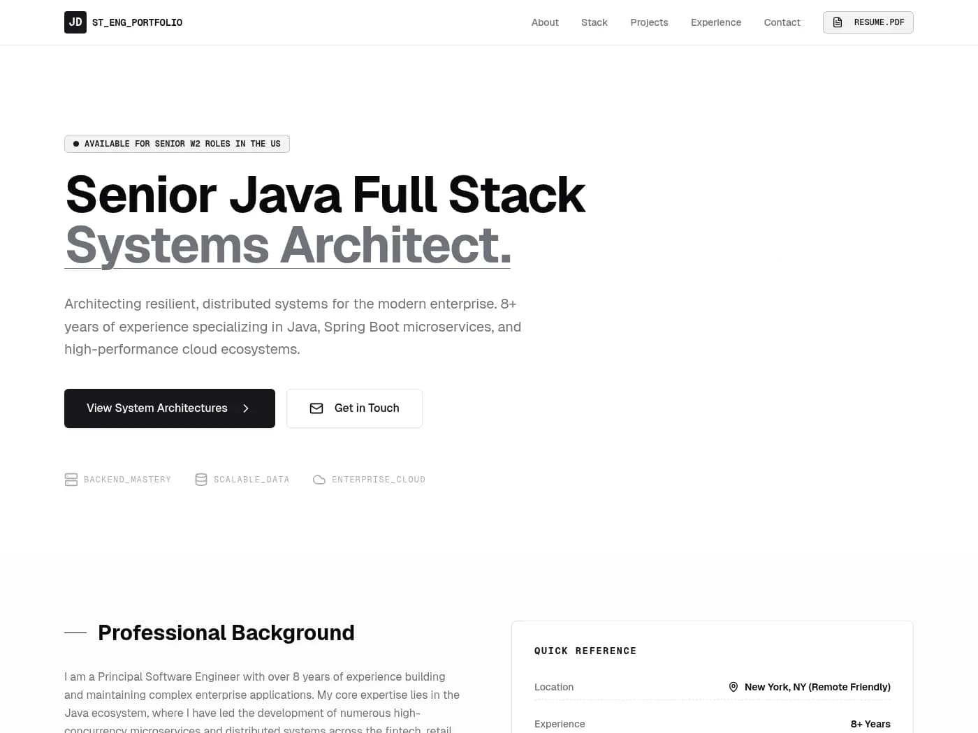 Credible Dev Portfolio