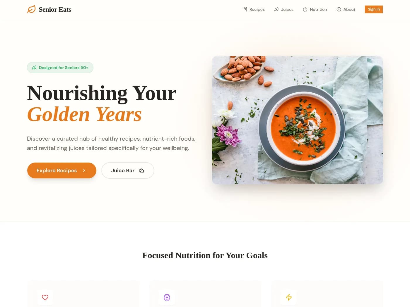 Senior Eats Hub