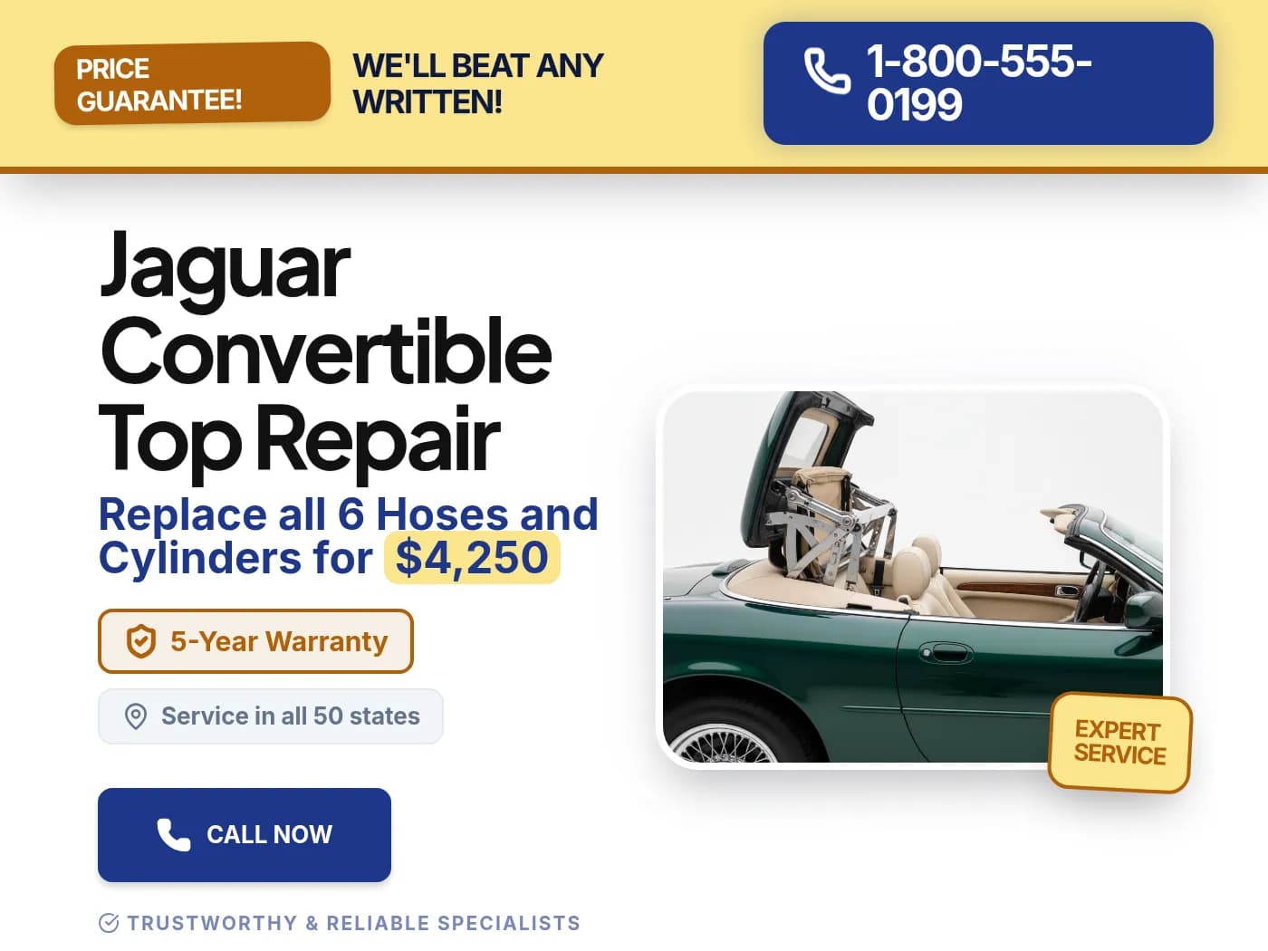Senior-Friendly Repair Landing