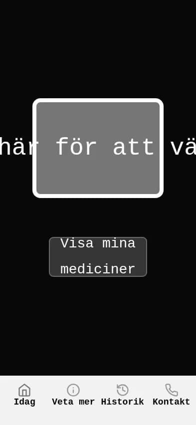 SeniorEase Startscreen