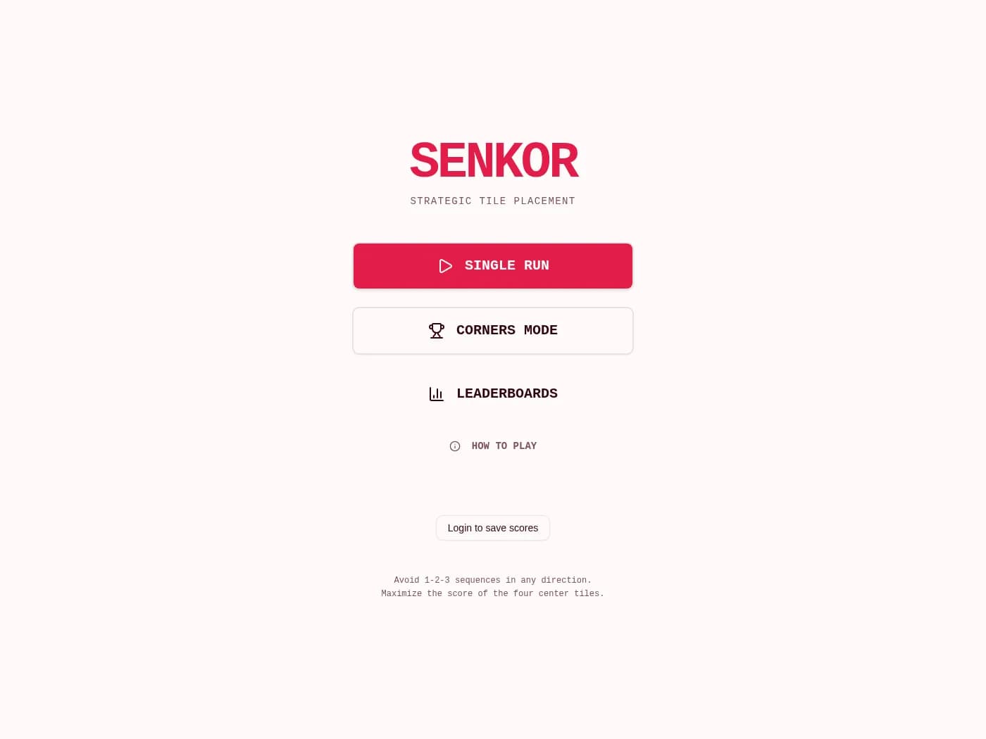Senkor Puzzle Game