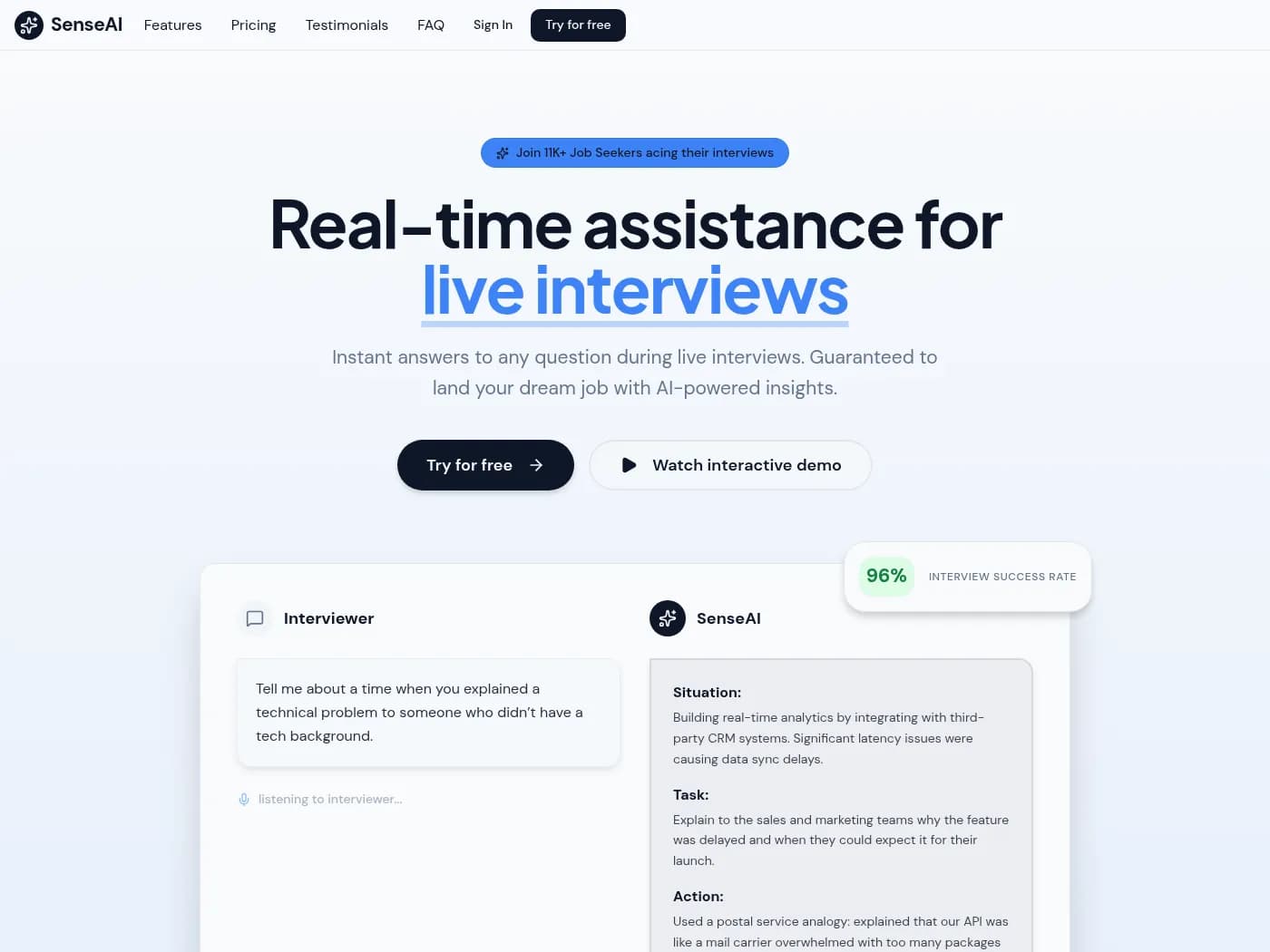 SenseAI Copilot Clone