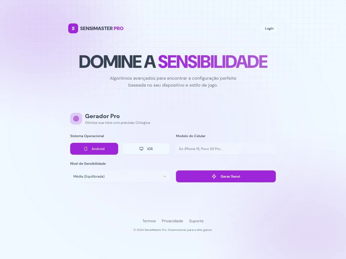 Sensi Web Portal