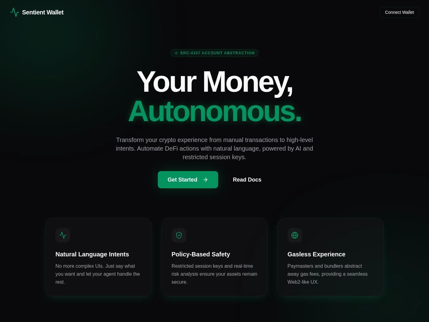 Sentient Wallet