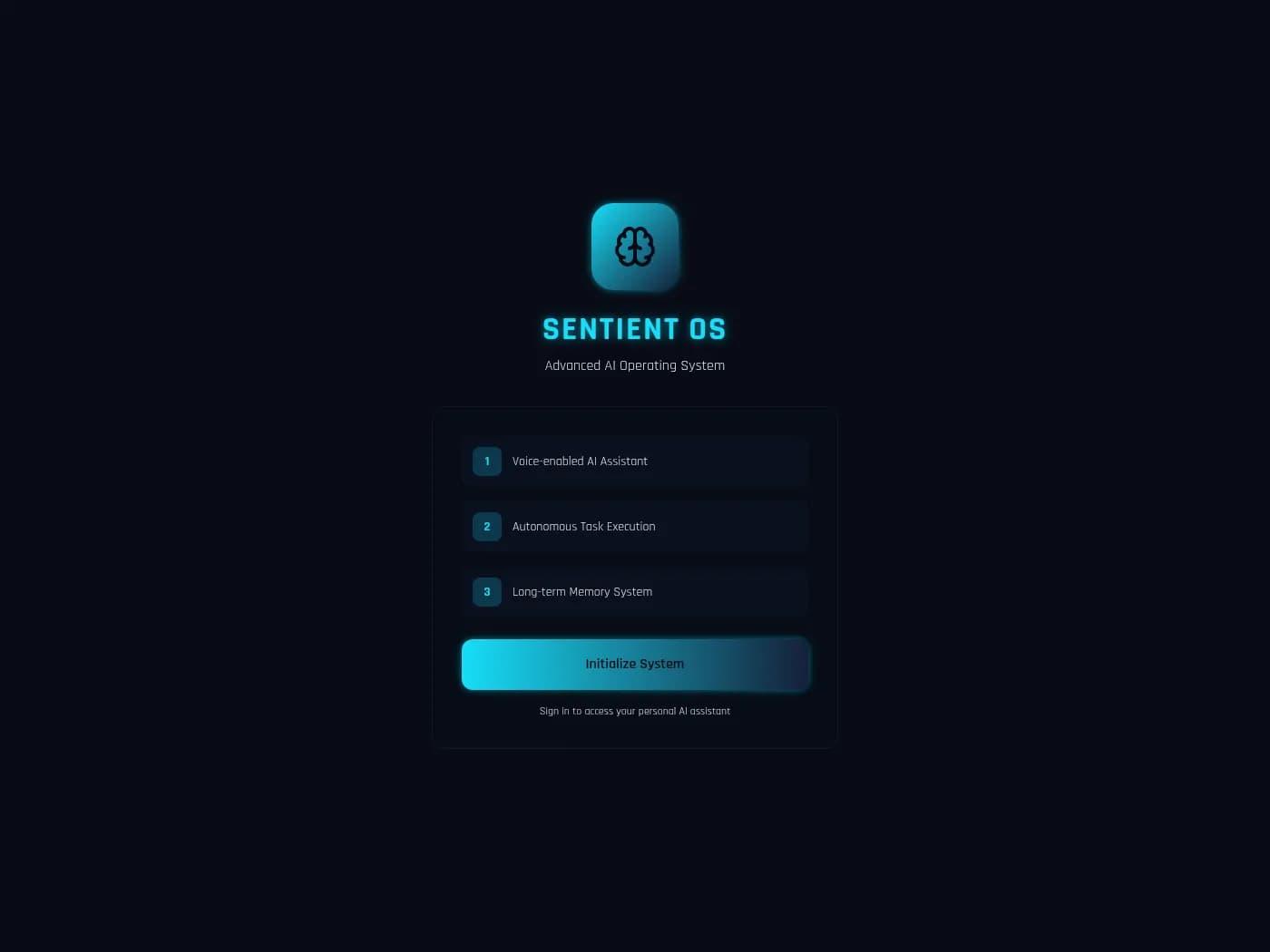 SentientOS AI Assistant