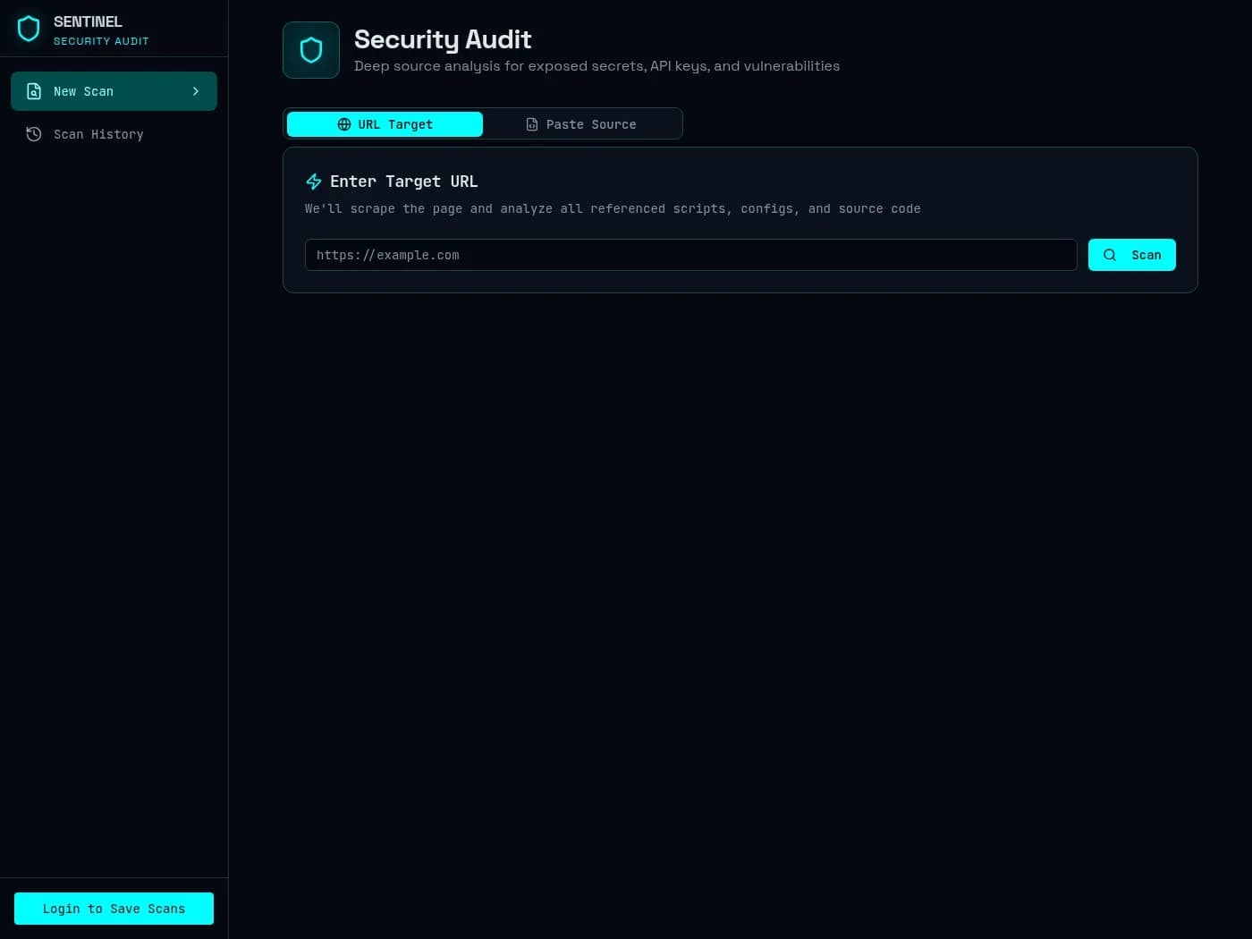 SentinelSpec Security Audit