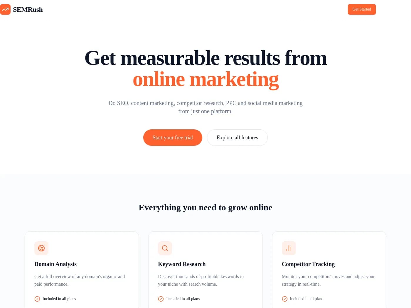 SEO Analytics Clone