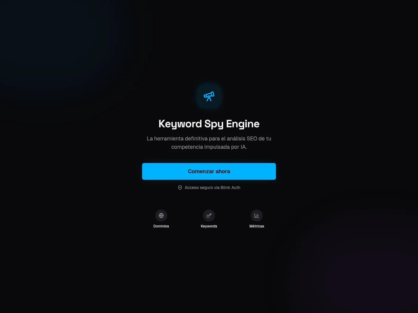 Keyword Spy Engine