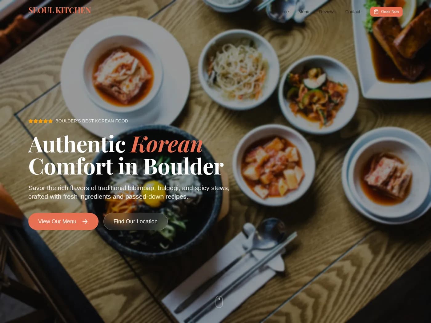 Seoul Kitchen Web Hub