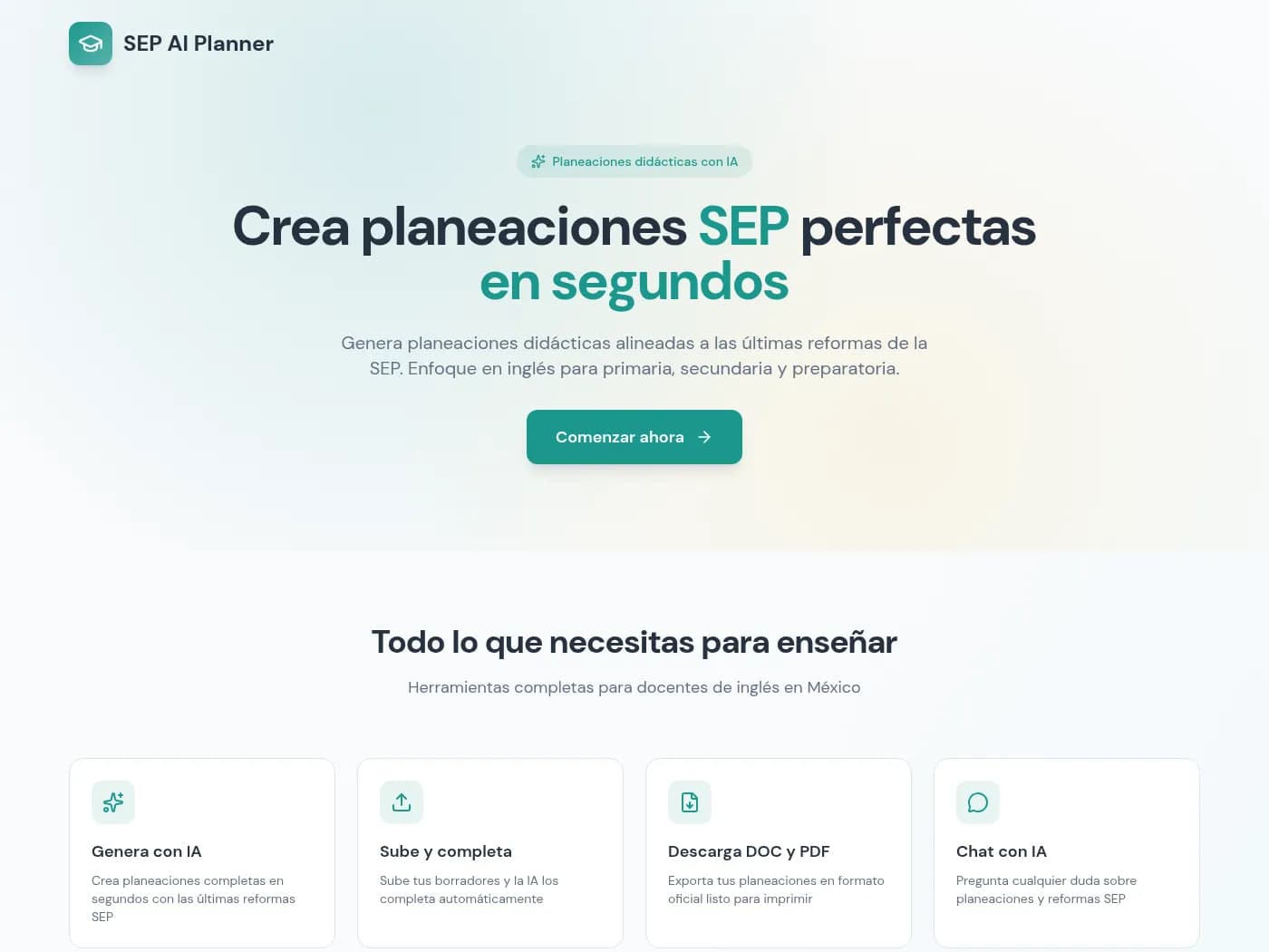 SEP AI Lesson Planner