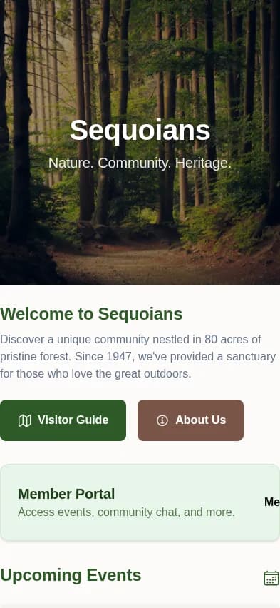Sequoians Club Hub