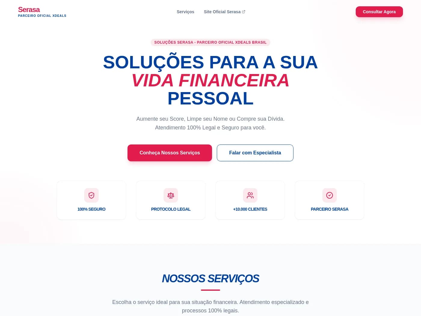Serasa Deals Clone