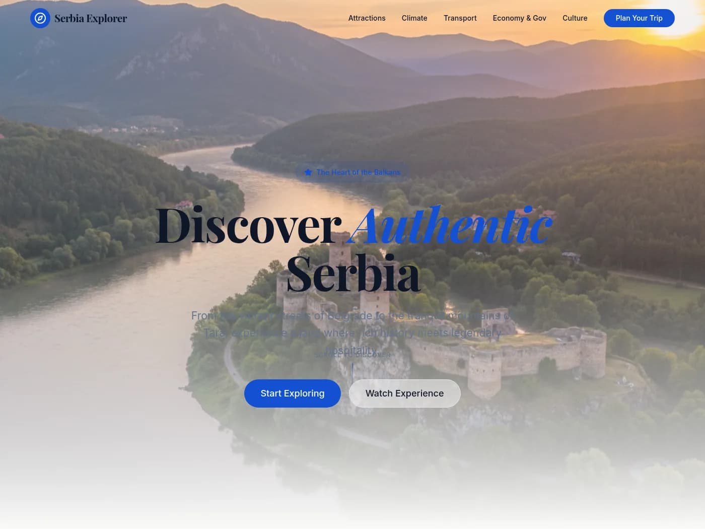 Serbia Explorer Guide