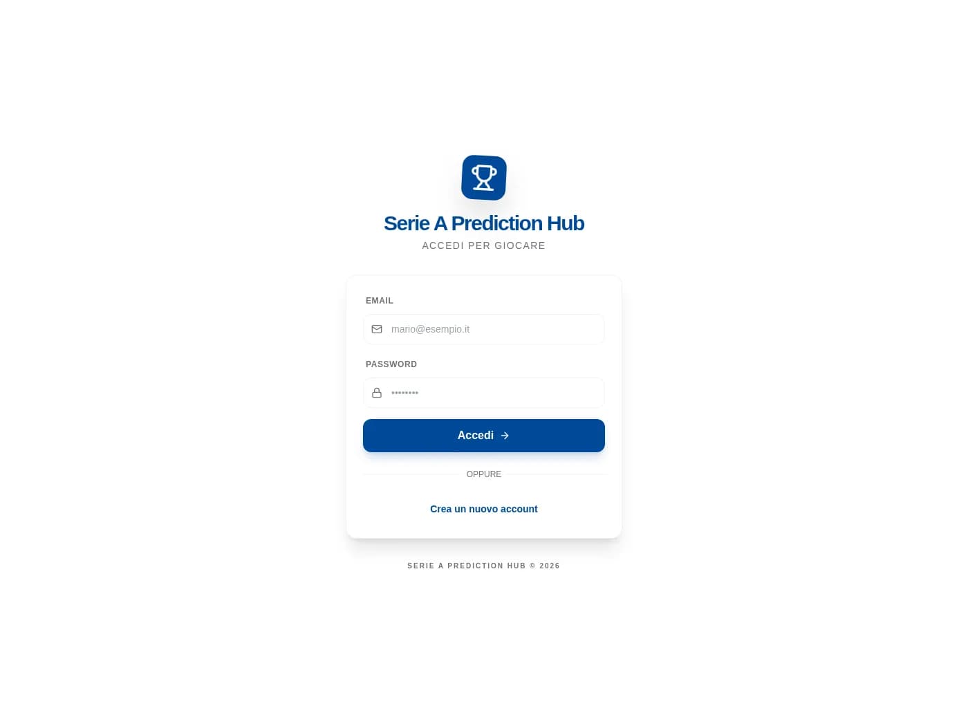 Serie A Prediction Hub