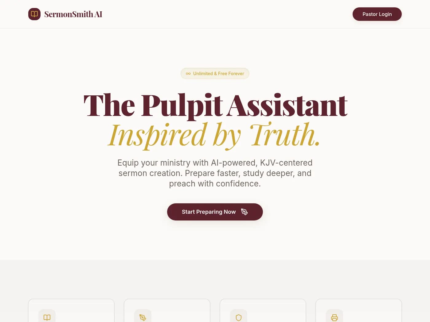 SermonSmith AI