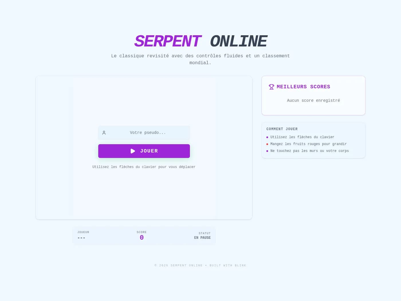 Serpent Game Online