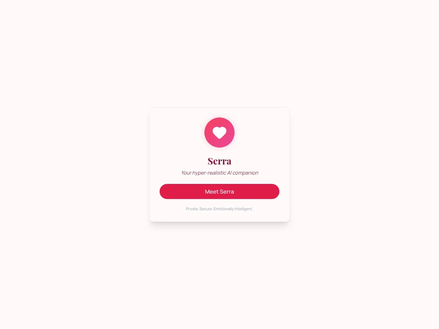 Serra: Your AI Companion
