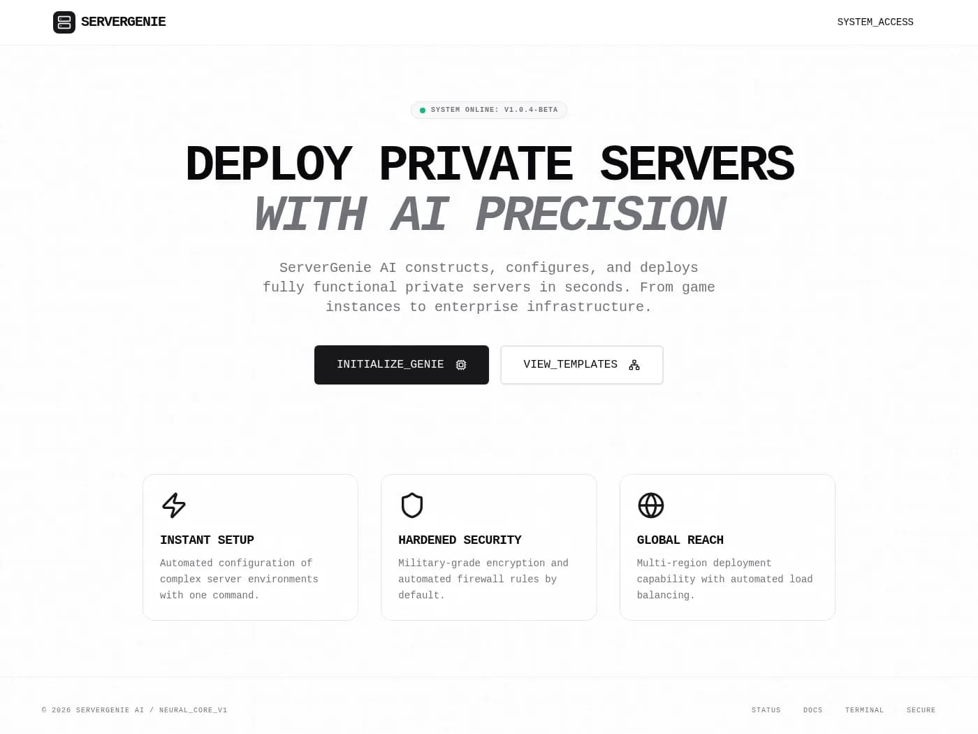 ServerGenie AI