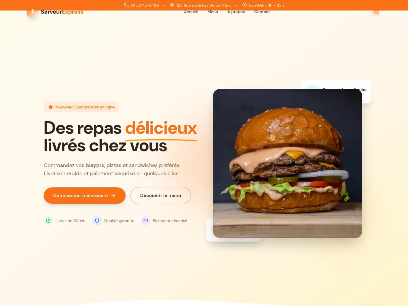 Serveur Express Resto
