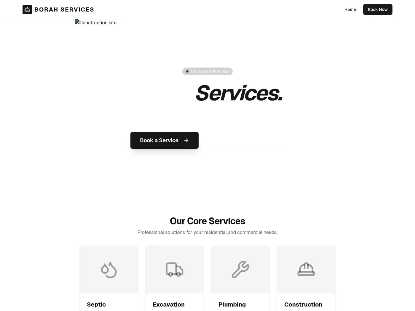 Service Booking Flow