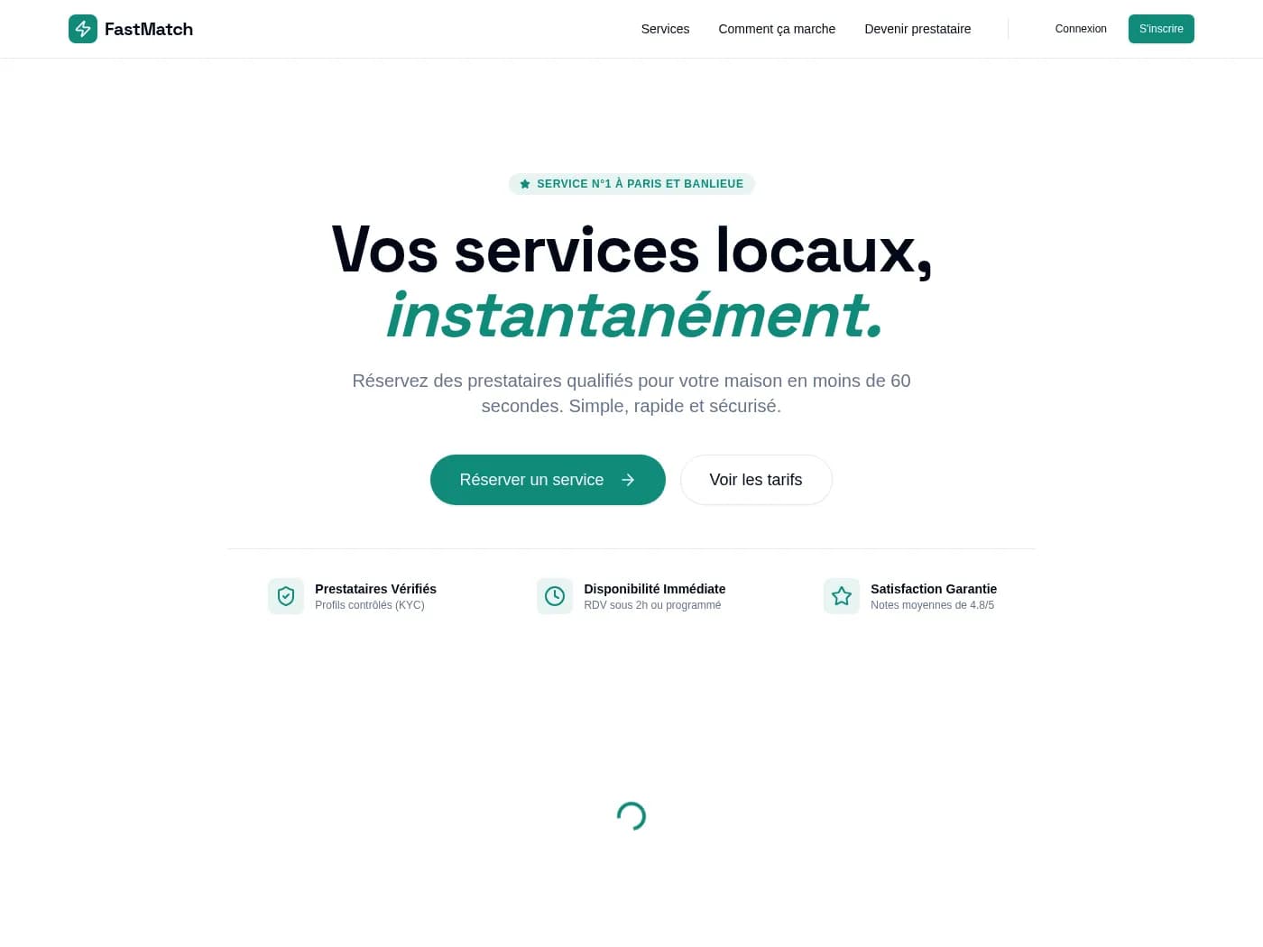 FastMatch Services Platform