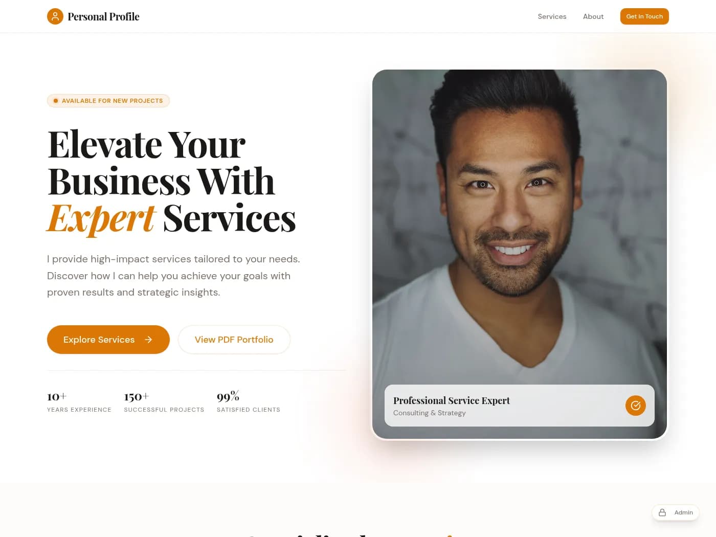 Personal Service Profile