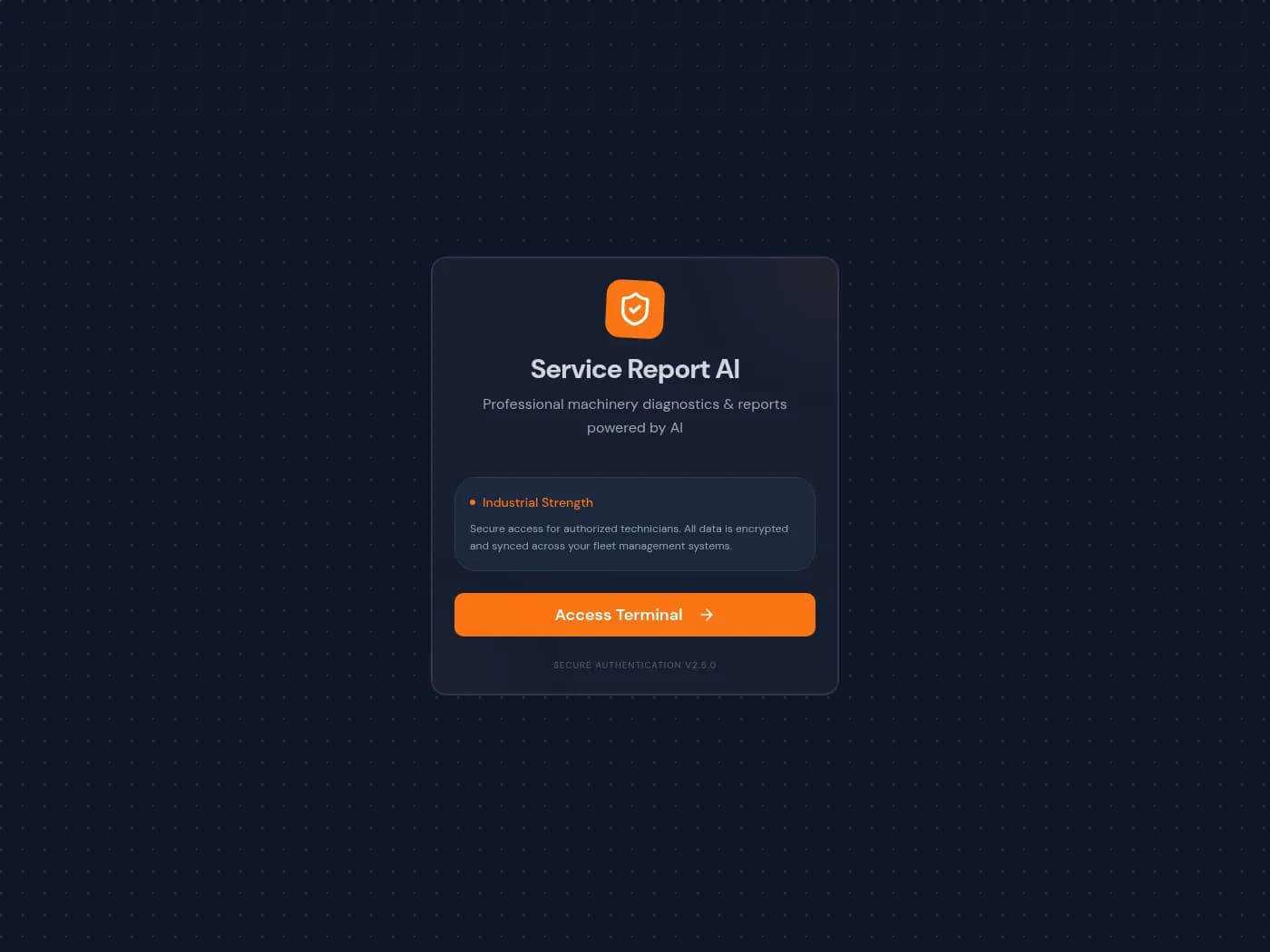 Service Report AI