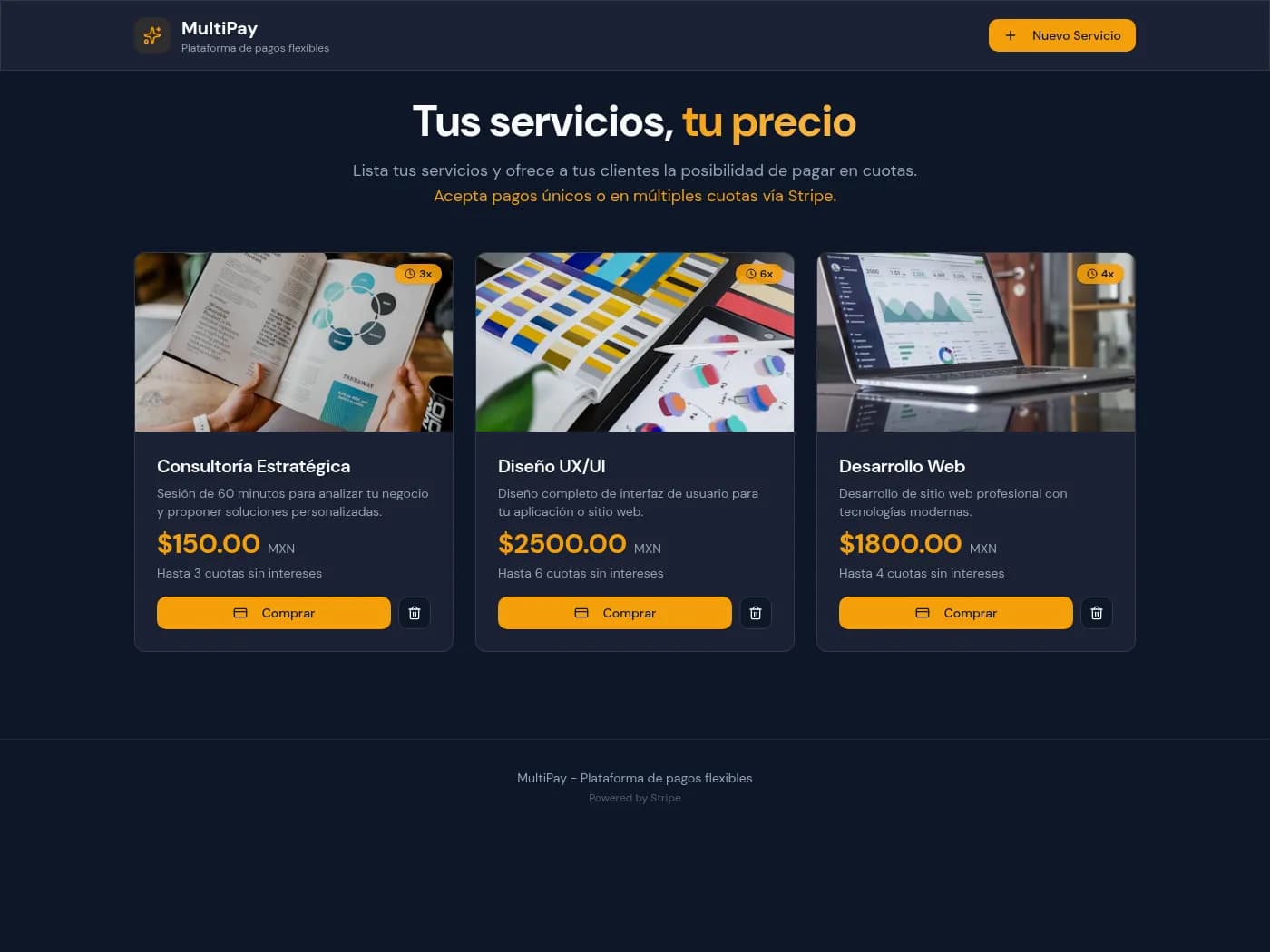 MultiPay Service Platform