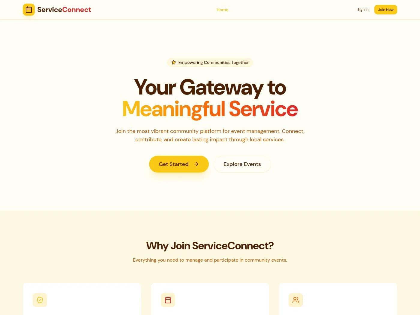 ServiceConnect Platform
