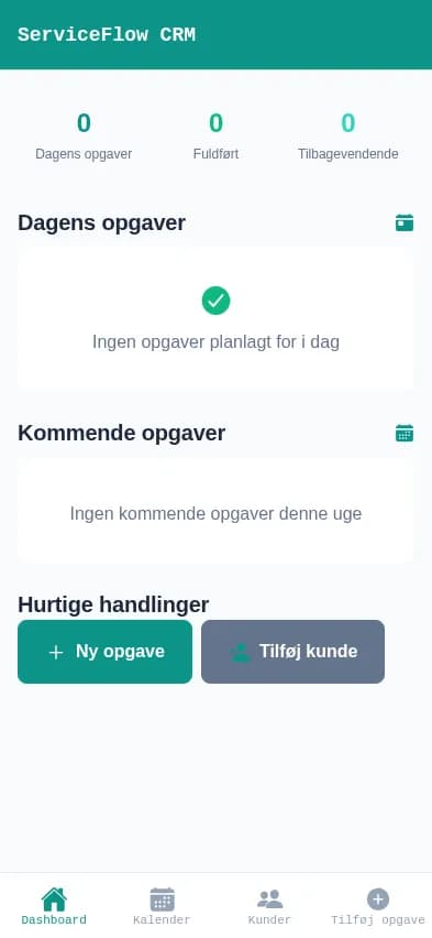 ServiceFlow Mobile CRM