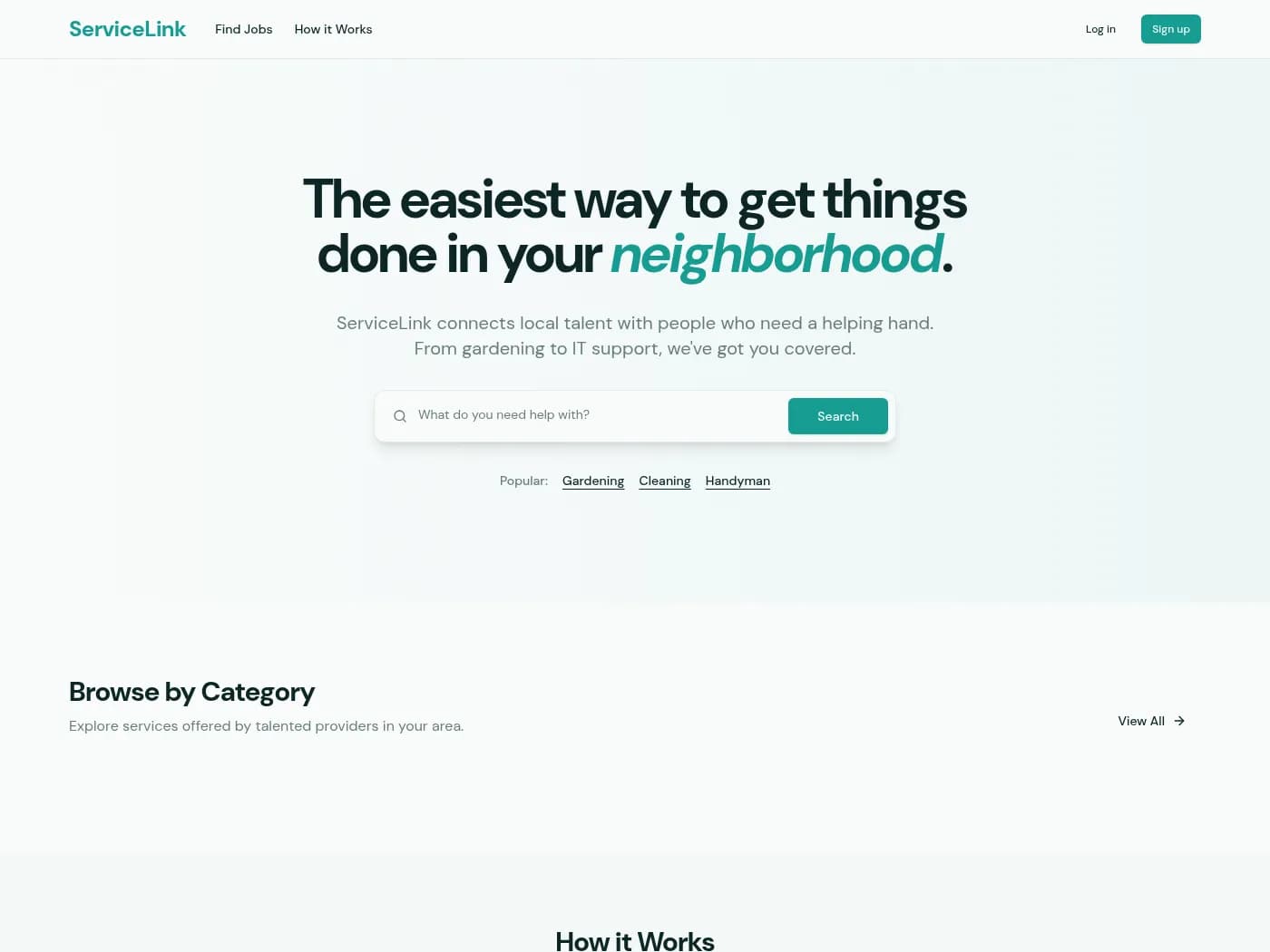 ServiceLink Platform