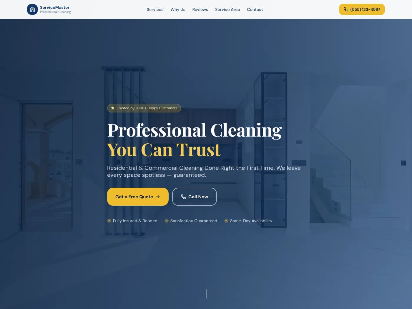 ServiceMaster Web Presence
