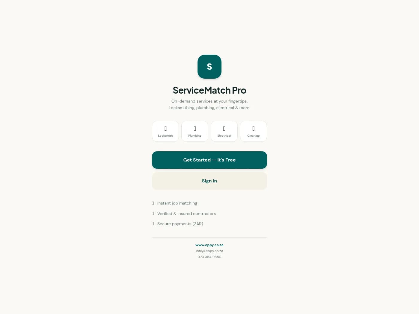 ServiceMatch Pro